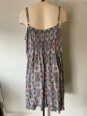 torrid | Dresses | Torrid Challis Tank Dress Smocked Plus Size 3 3x ...